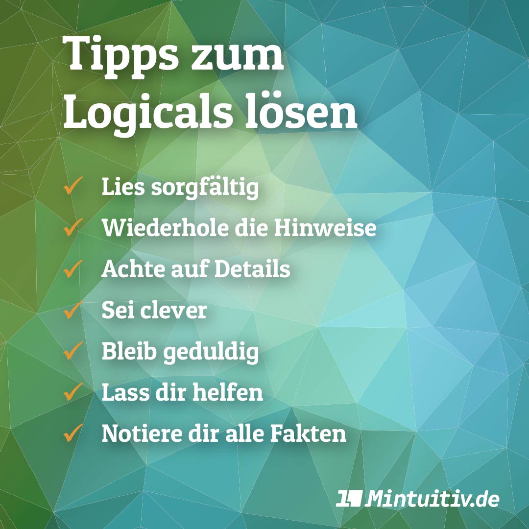 Logicals L sen Schritt F r Schritt Anleitung Beispiel Und Tipps